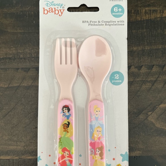 Disney | Dining | New Bpafree Disney Princess Spoon And Fork | Poshmark